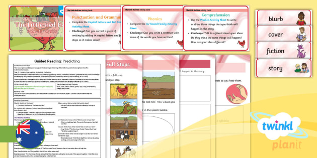 Year 1 The Little Red Hen Guided Reading Session 1
