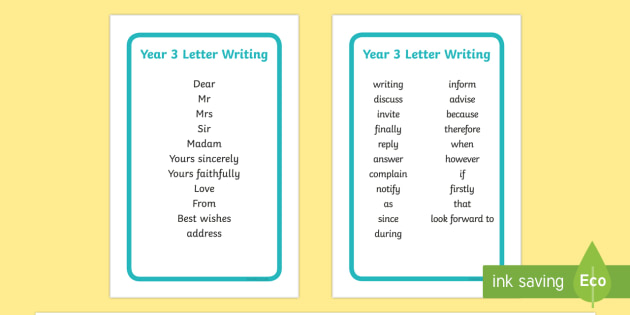 IKEA Tolsby Year 3 Letter Prompt Frame