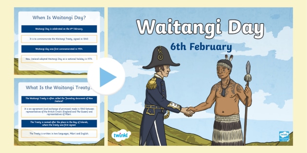 Waitangi Day Information PowerPoint - NZ Teaching Resource
