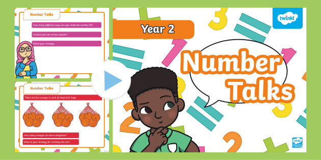 Year 2 Number Talks PowerPoint (teacher made)