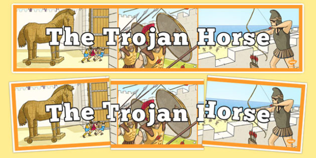 The Trojan Horse Display Banner (teacher made)