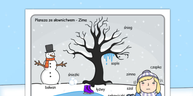 Winter Words | twinkl.com.au