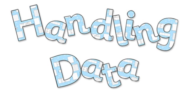 'Handling Data' Display Lettering