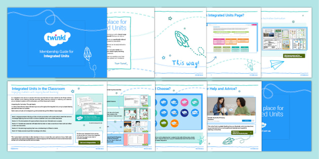 FREE! - Integrated Units User Guide - Primary Teaching - Twinkl