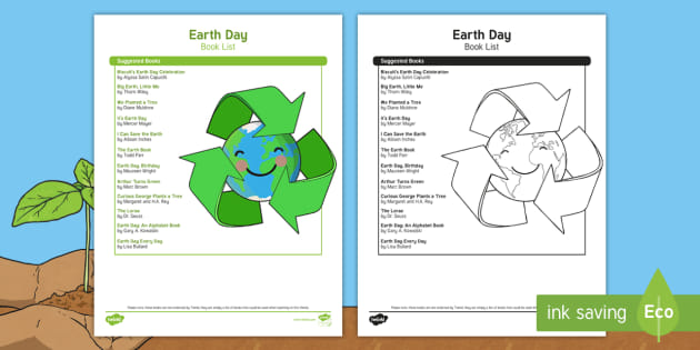 Earth Day Printable Book List | Kindergarten | Twinkl USA