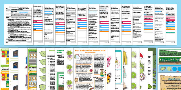 EYFS Maths: Children Place Numbers from 1 to 20 in Order Adult Input ...