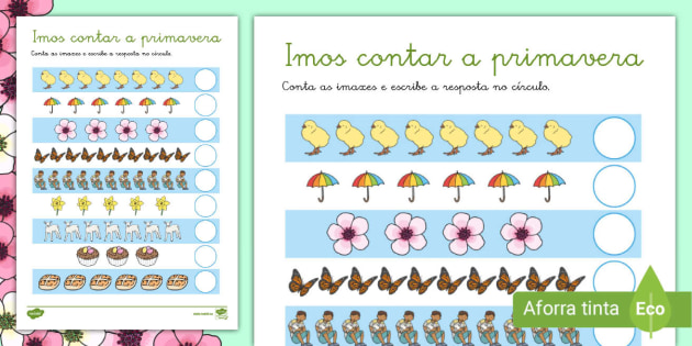 Ficha de actividade: Imos contar a primavera - Galego