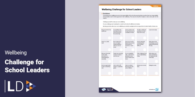 Wellbeing Challenge for Leaders