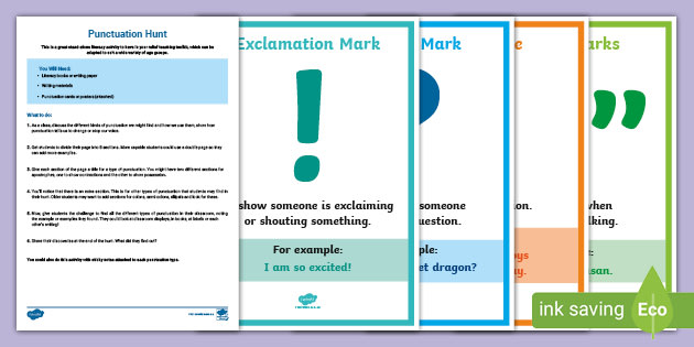 Punctuation Hunt