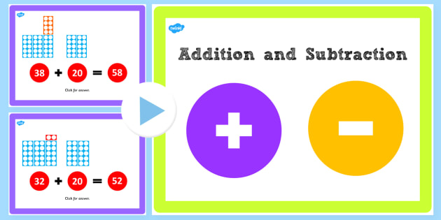 Year 2 Adding 2 Digit Numbers and Tens to Same 10s Not Crossing