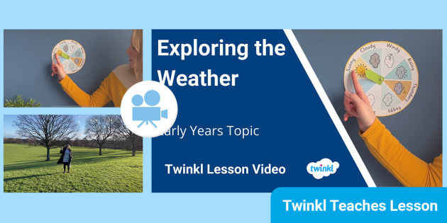 Exploring the Weather Video Lesson | EYFS Geography