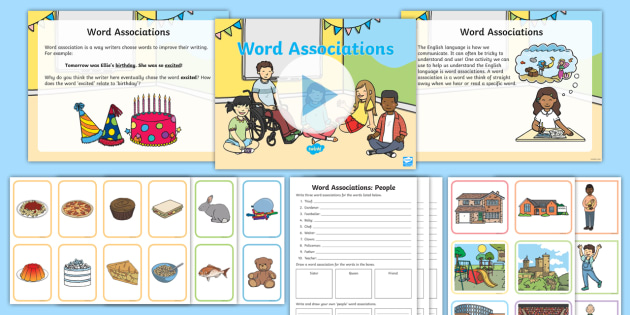 Word Association Games Resource Pack (teacher made) - Twinkl
