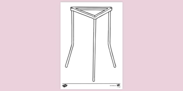 FREE! - Tripod Colouring | Colouring Sheets (teacher made)