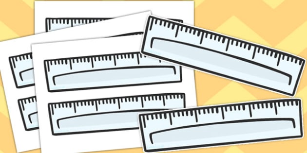 Self-Registration Rulers (teacher made)