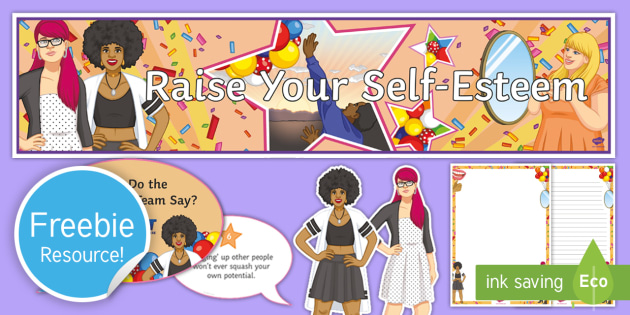 Self-Esteem Display Pack - SET, self-esteem, Growth Mindset