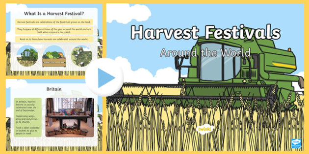 Harvest Festivals Around The World PowerPoint - Twinkl