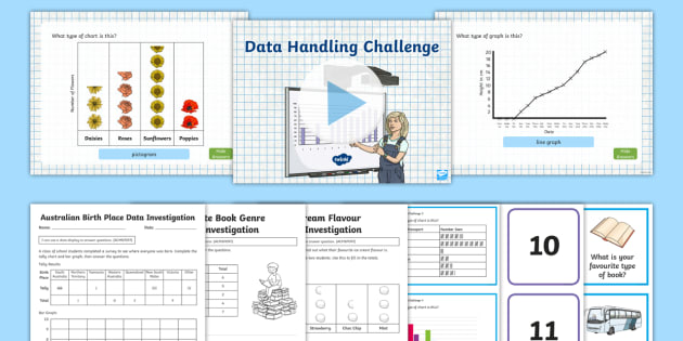 Year 4 Data Resource Pack (teacher made)