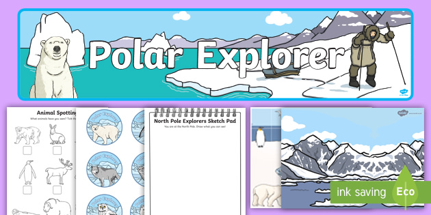 Polar Explorers Role-Play Pack (teacher made)