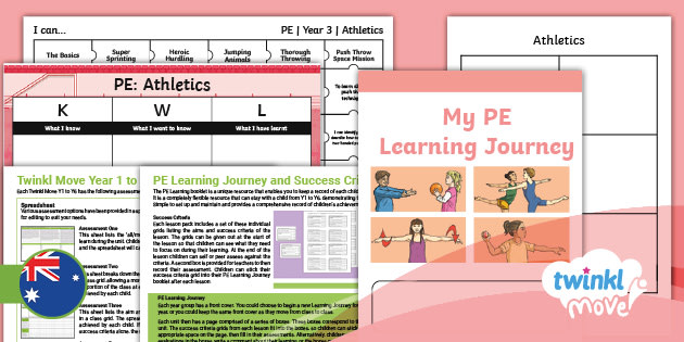 Move PE Year 3 Athletics Assessment Pack (teacher made)