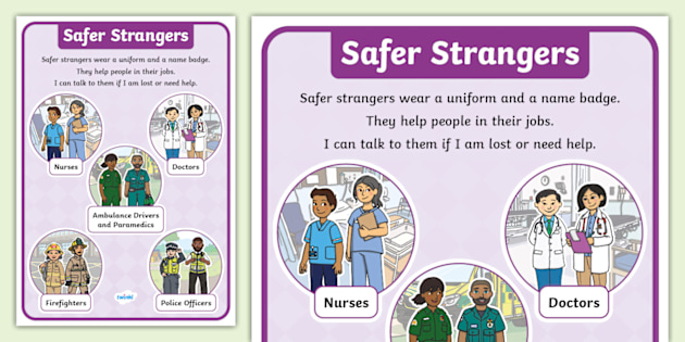 Stranger Danger Worksheets Stranger Safety Story: Building Community