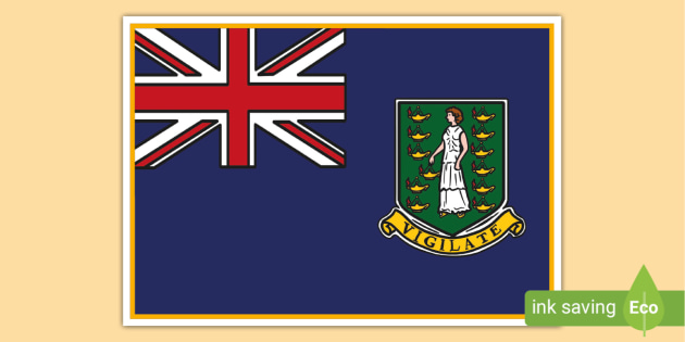 British Virgin Islands Flag Poster