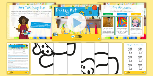 BBC Children in Need 2018, Primary resources, children, charity, help