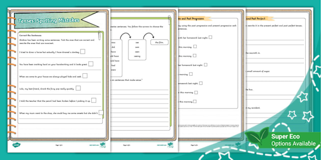 Year 5 Tenses and Verb Forms Parent Guide and Activity Ideas - Twinkl ...