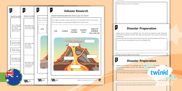 Year 6 Extreme Earth: Earthquakes and Volcanoes Home Learning Tasks