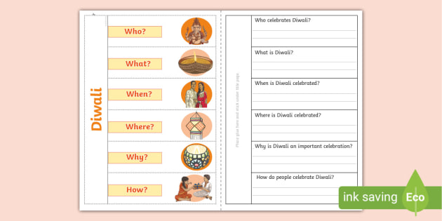 Diwali Flapbook (teacher made)