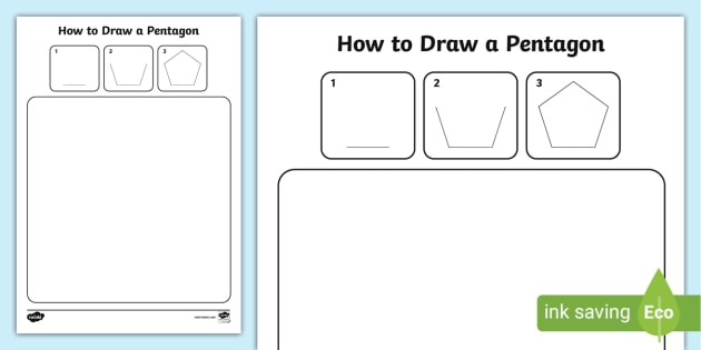 FREE! - How to Draw a Pentagon (creat de profesori)