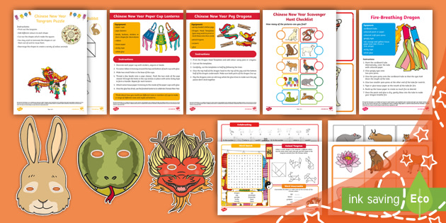Chinese New Year Party Pack (teacher made)