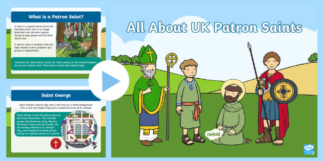KS1 UK Patron Saints PowerPoint (teacher made)