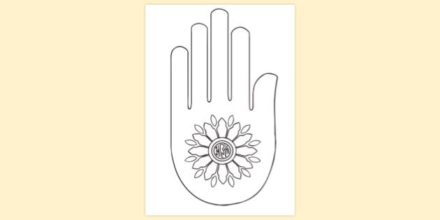 FREE! - Ahimsa Colouring Sheet | Colouring Sheets