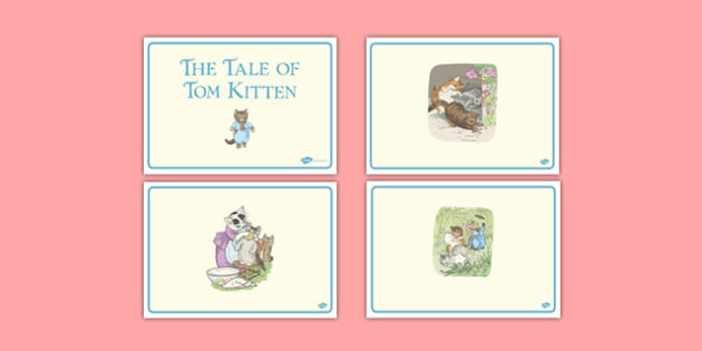 Beatrix Potter - The Tale of Tom Kitten Short Story Sequencing