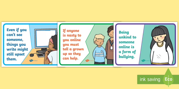 FREE! - Being Kind Online Display Posters (teacher made)