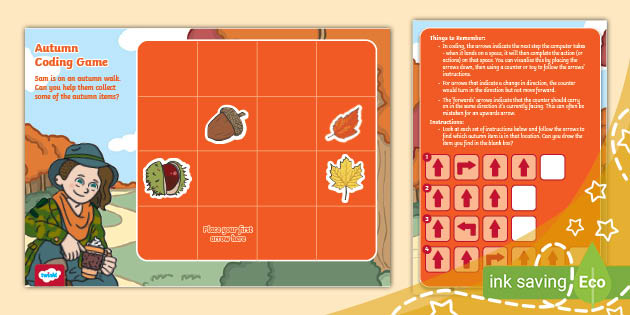 Autumn Coding Game (teacher made)