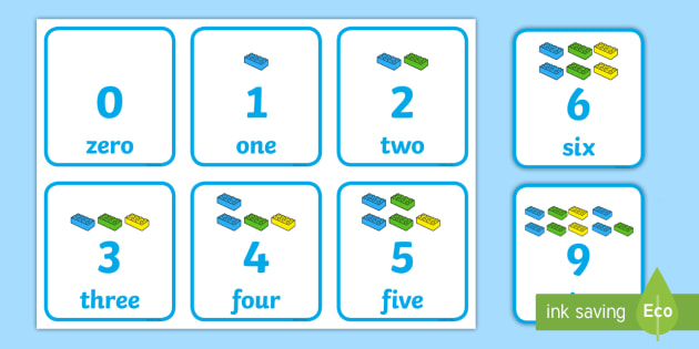 Construction-Themed 0-20 Number Flashcards - Traditional Tales Themed ...