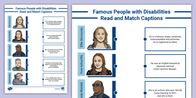 List Famous People With Disabilities