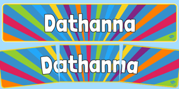 Irish Colours Banner (teacher made)