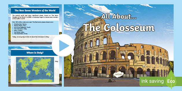 KS2 All About the Colosseum PowerPoint | KS2 Roman History