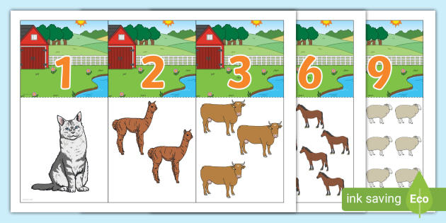 Animal Number Cards [2026]