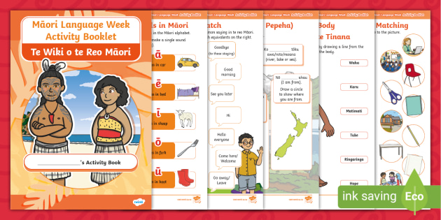 Māori Language Week Activity Booklet (teacher made)