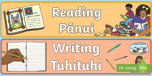 Reading and Writing Display Banner