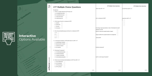 Biology Multiple-Choice Questions | twinkl.com.au