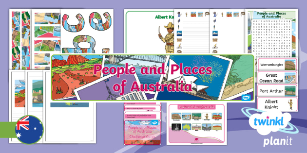 Year 2 People and Places of Australia Additional Resources