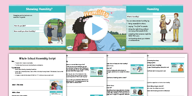 Whole-School 'Humility' Assembly Pack