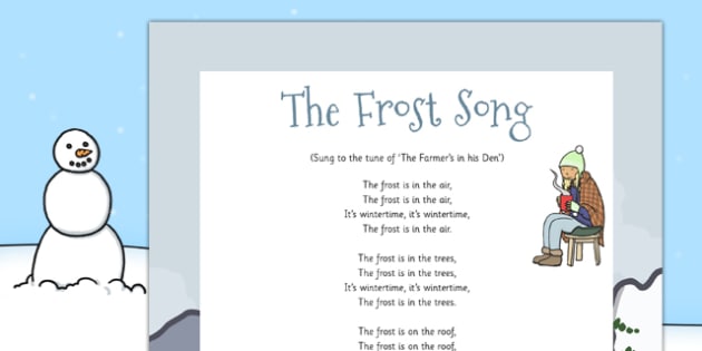 The Frost Song (teacher made)