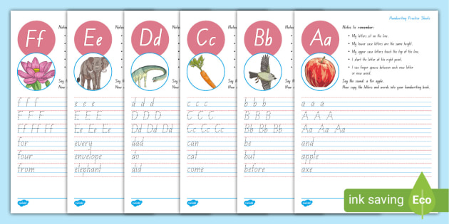Aa-Zz Handwriting Booklet for Years 3 and 4 (teacher made)