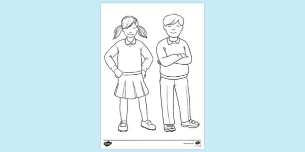 FREE! - Pupil Colouring Sheet | Colouring Sheets