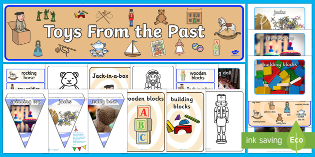 Toys From The Past Resource Pack (teacher made)